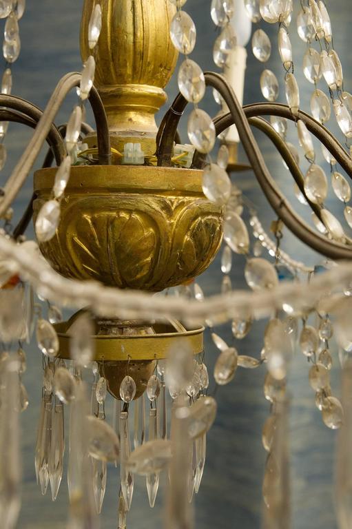 Crystal GENOA Chandelier 18th Century, Perfectly restored. For Sale at ...