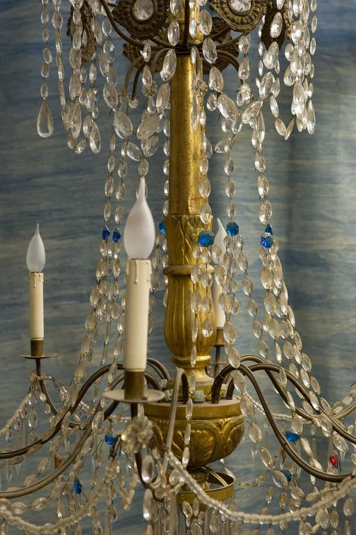 Crystal GENOA Chandelier 18th Century, Perfectly restored. For Sale at ...