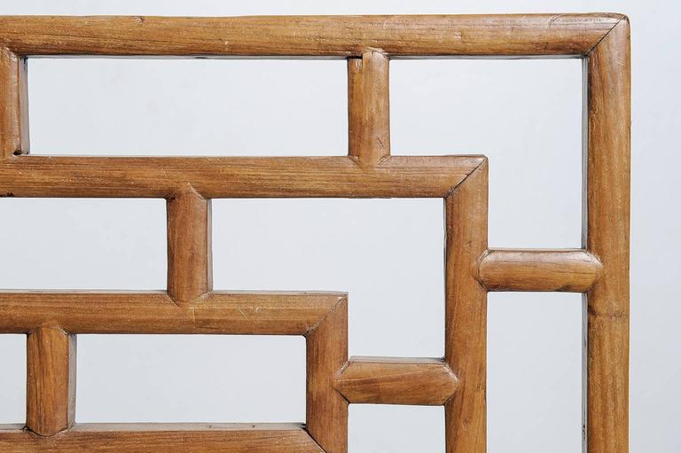 Four vintage Window Chinese Panels for Screen at 1stDibs