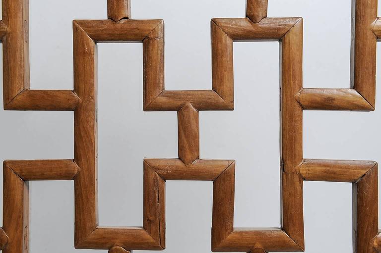 Four vintage Window Chinese Panels for Screen at 1stDibs
