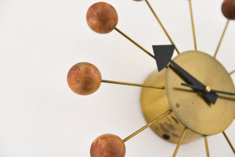 Early Original George Nelson for Howard Miller Ball Clock at 1stDibs