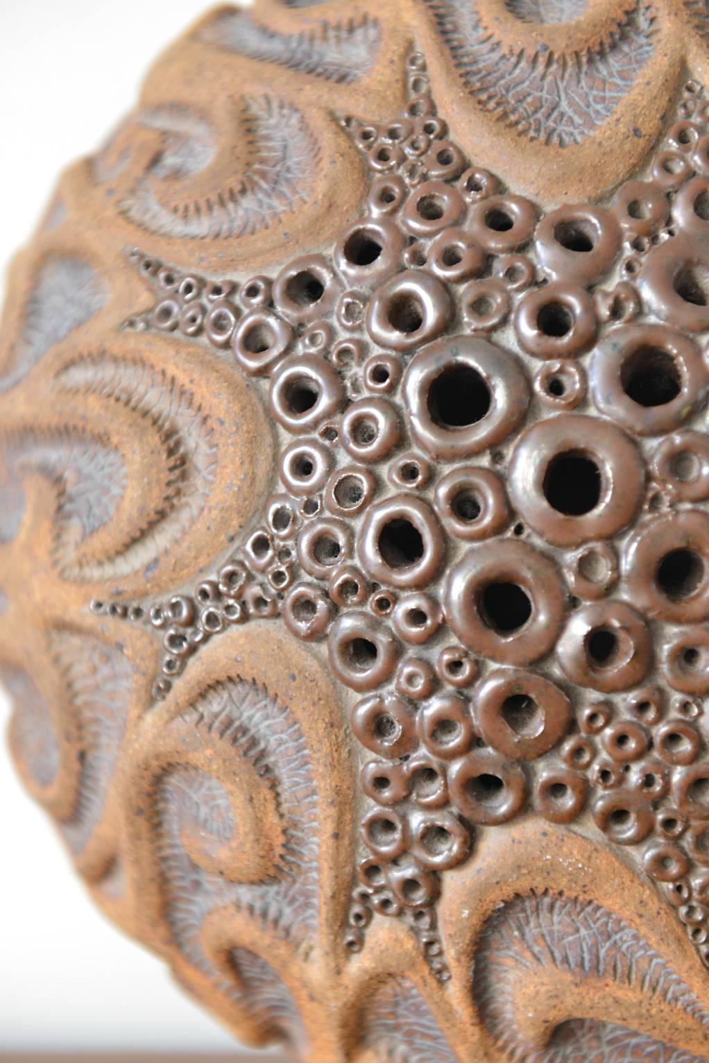 Organic Free-Form Ceramic Vase by Sally Hare Liebold at 1stDibs ...