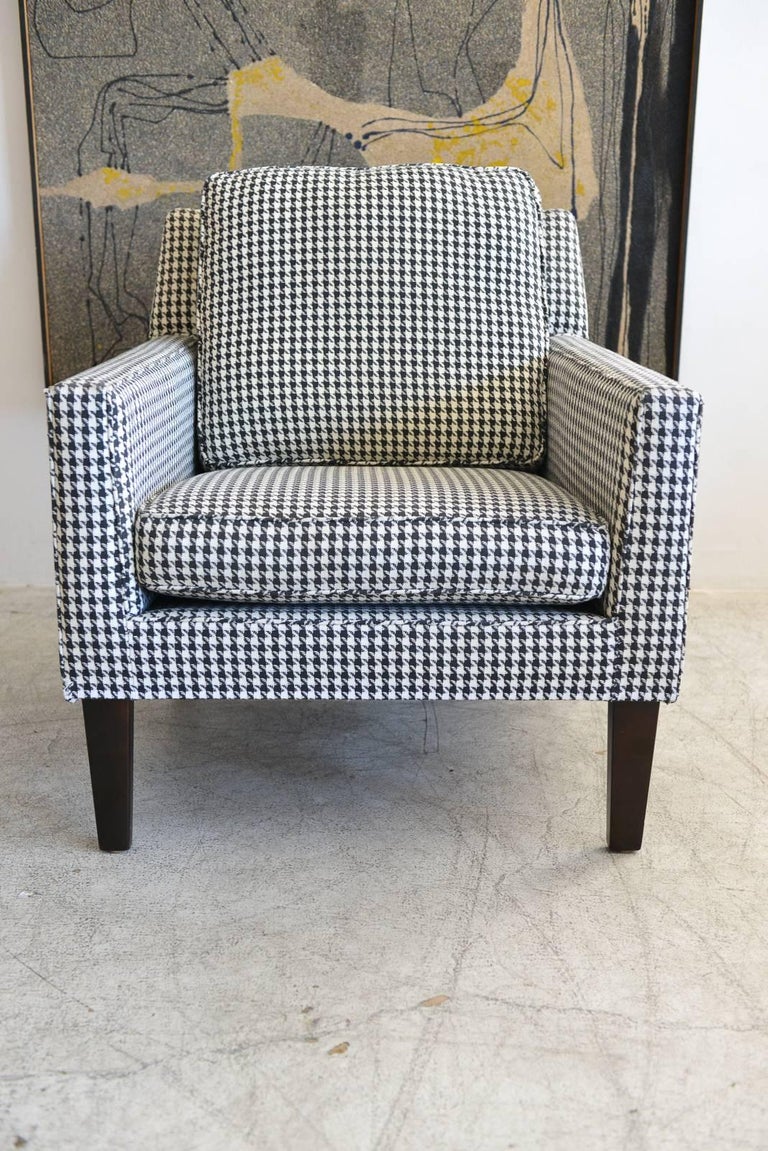 Houndstooth Lounge Chair by Edward Wormley for Dunbar, circa 1970 at ...