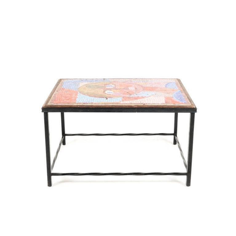 Vintage Gaudi-Style Mosaic Coffee Table, circa 1950 at 1stdibs