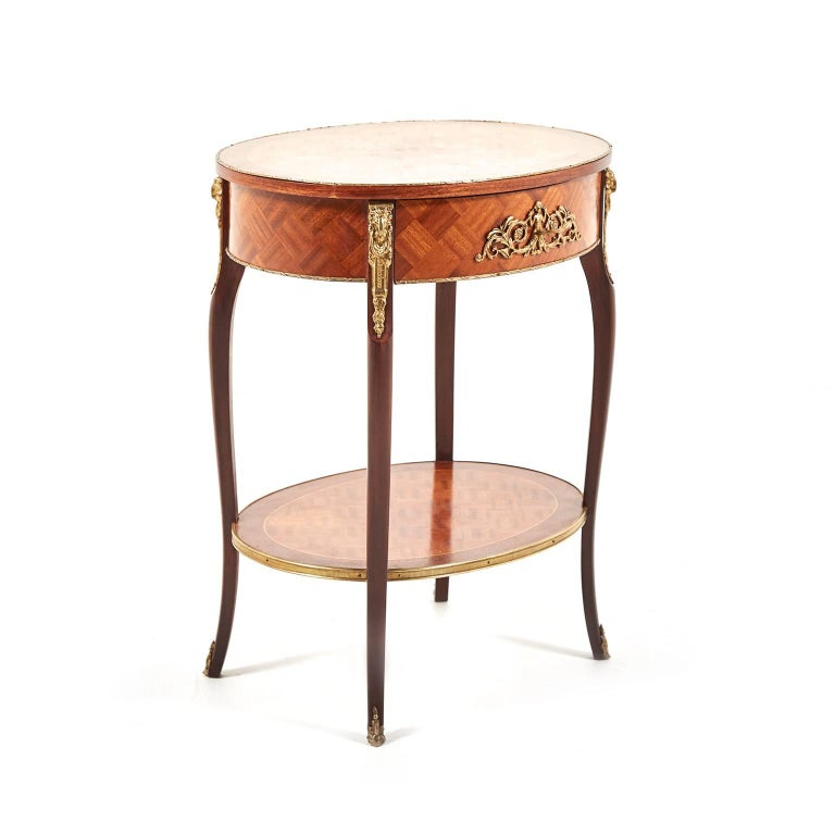Small Antique Louis XV Style Side Table at 1stDibs
