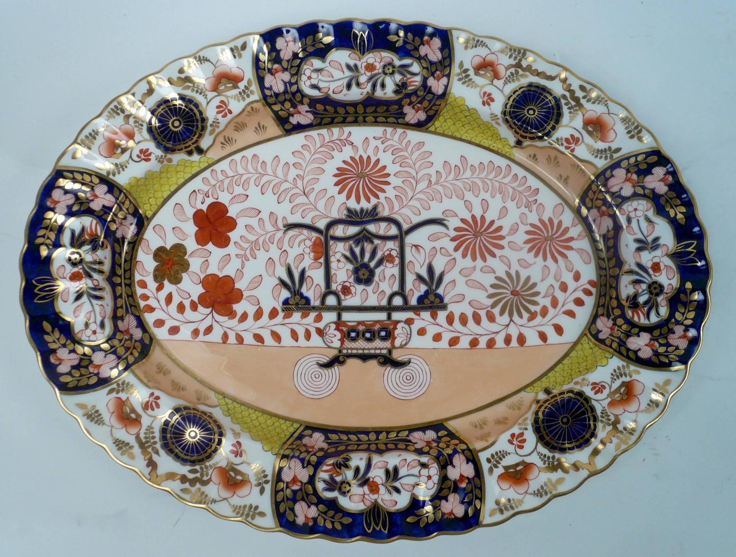 Mid-19th Century Copeland Imari Pattern Porcelain Platter For Sale at ...