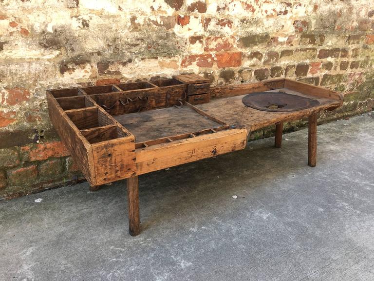 Pine Cobblers Bench at 1stDibs