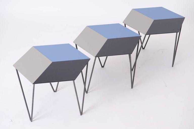 Hexagonal Tables at 1stDibs | hexagon modular coffee table
