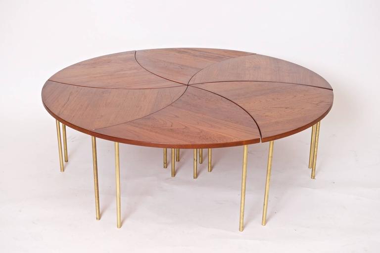 Rare 'Pinwheel' Table by Peter Hvidt For Sale at 1stDibs | pinwheel ...