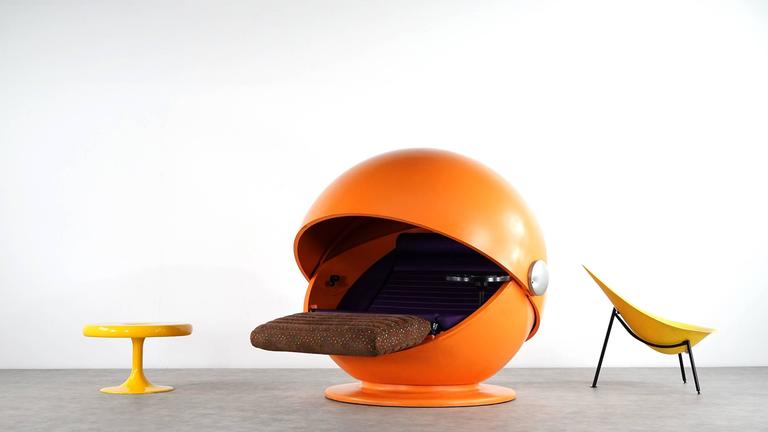 Sunball Chair by Rosenthal, Design 1969 Selldorf and Rijs, Made in ...