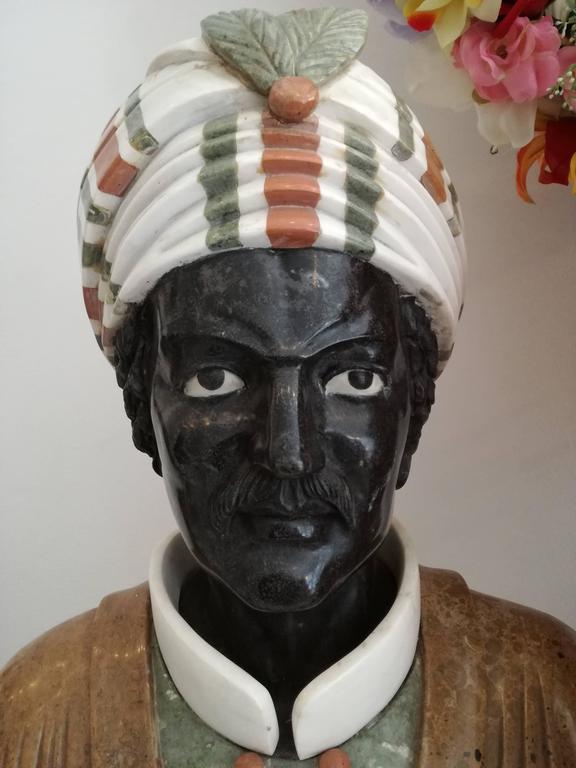 Pair of Blackamoors in the Venetian Style For Sale at 1stDibs