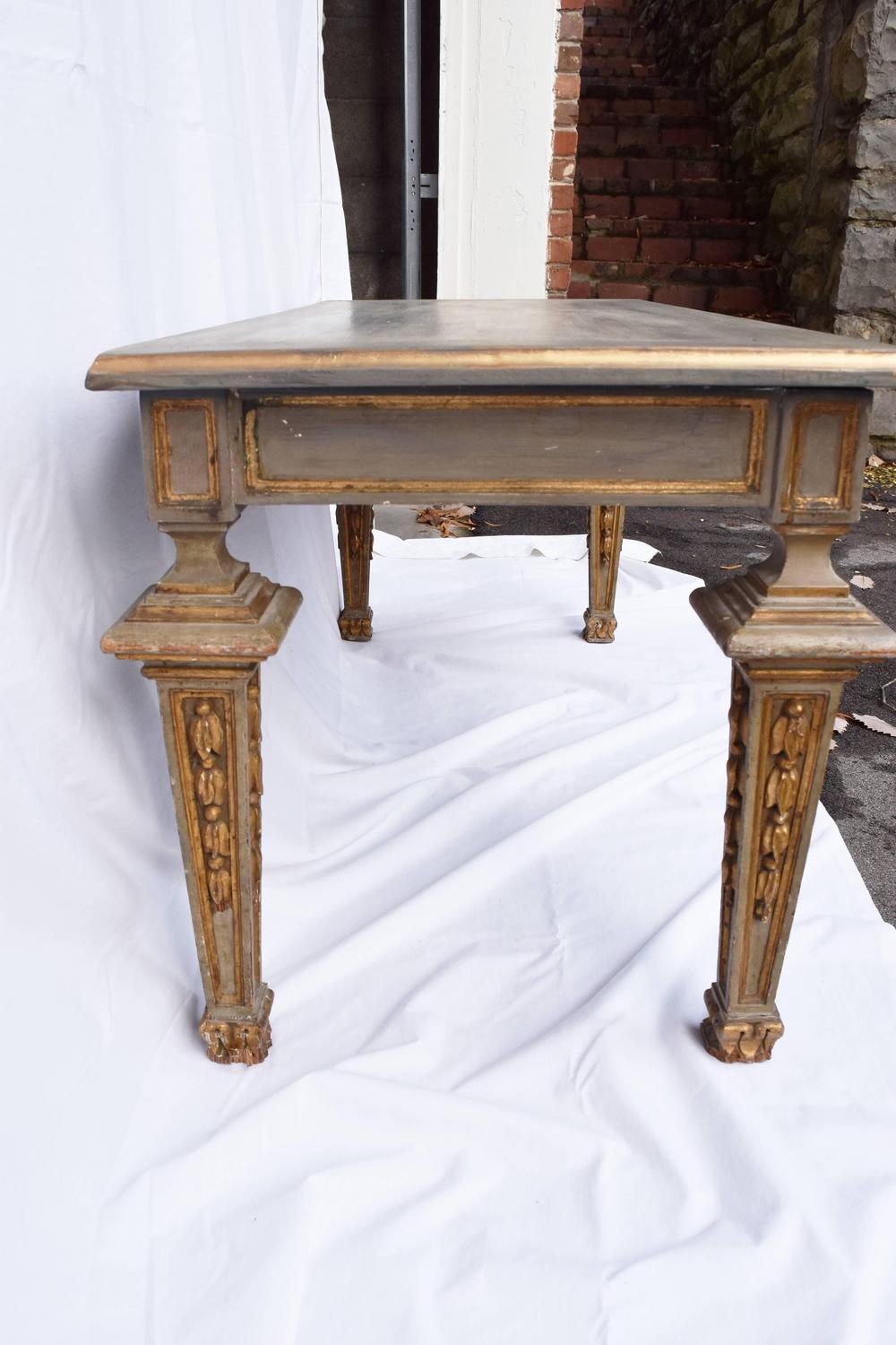 French Louis VXI Style Painted Coffee Table For Sale at 1stdibs