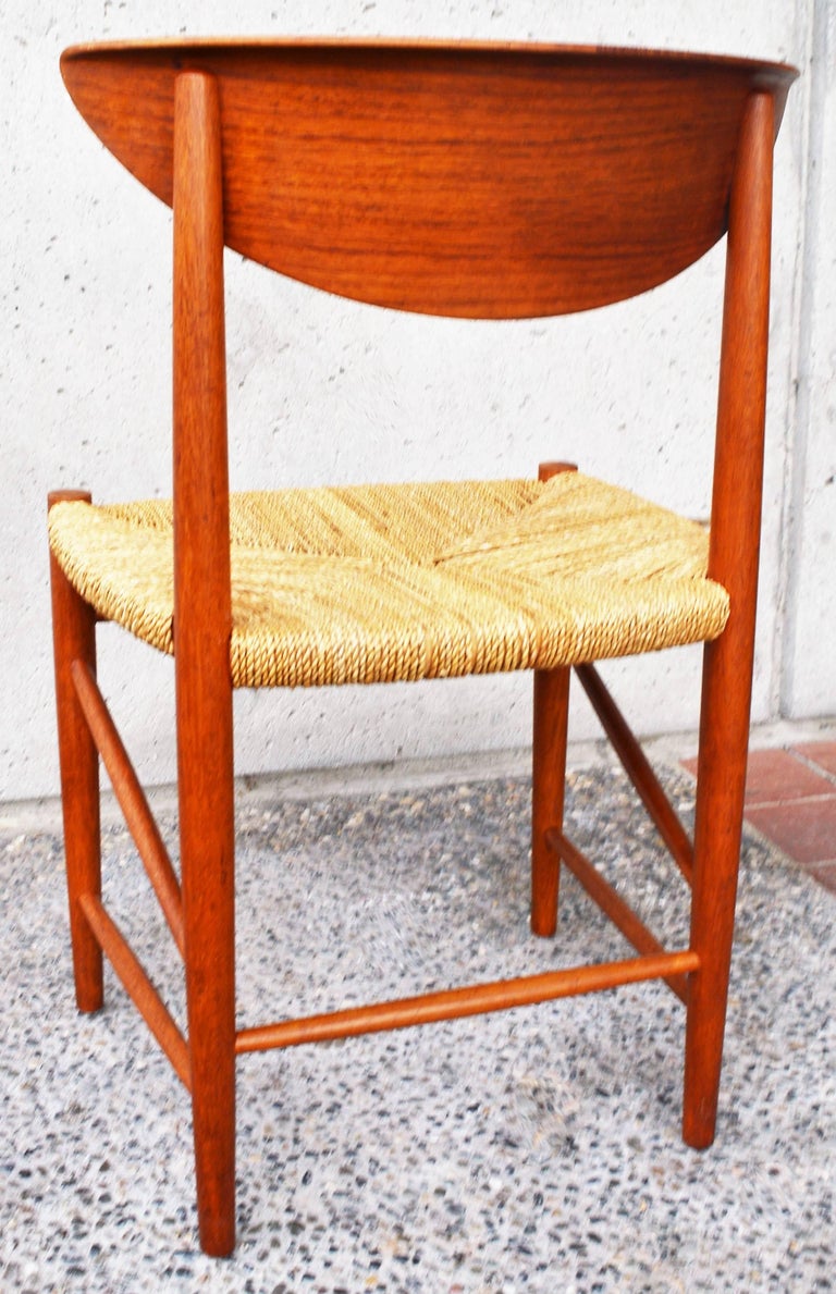 Set of Six Teak Hvidt and Mølgaard Model 316 Dining Chairs with ...