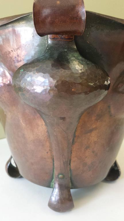 British Arts and Crafts Hand-Wrought Copper Jardinière by William ...