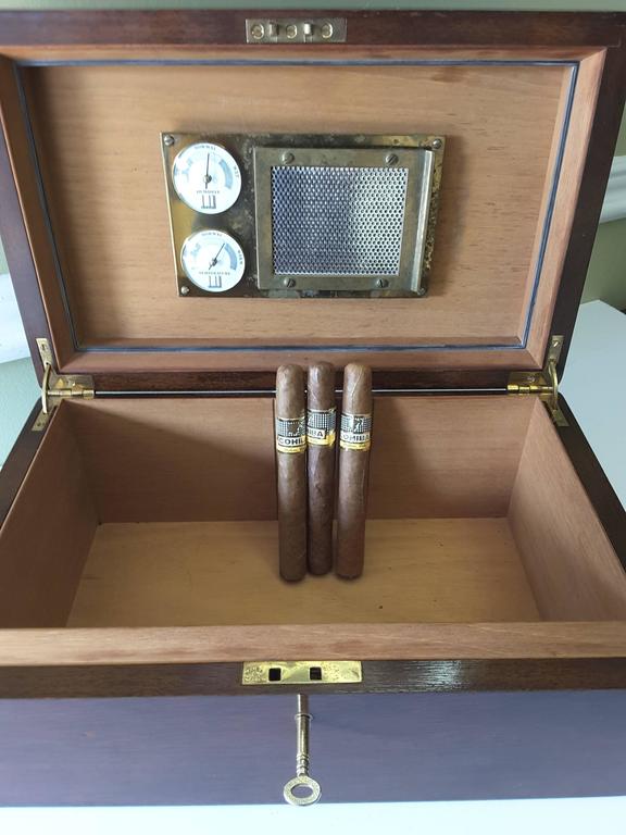 Dunhill Cigar Humidor in Burl Walnut, circa 1930 at 1stDibs | dunhill ...