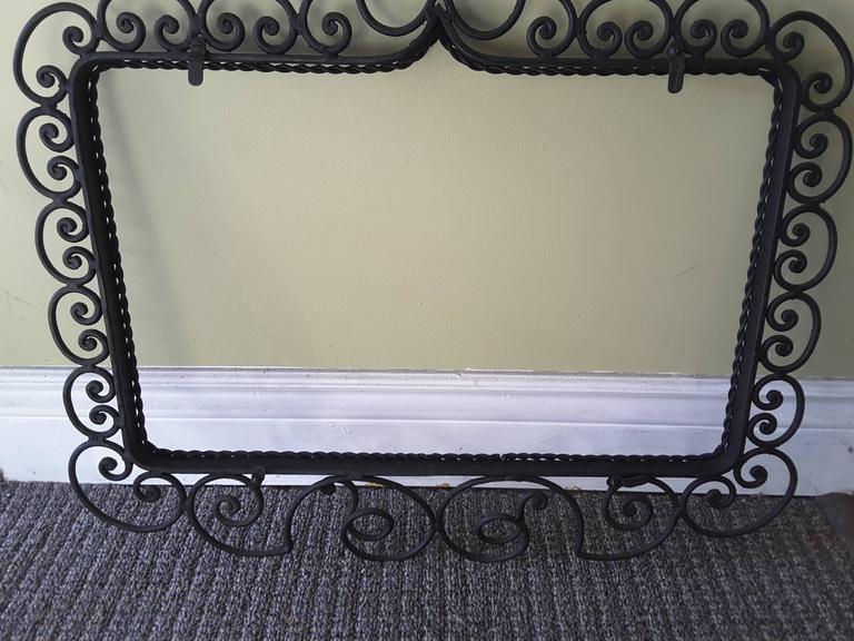 Wrought Iron Mirror Frame - Mirror Ideas
