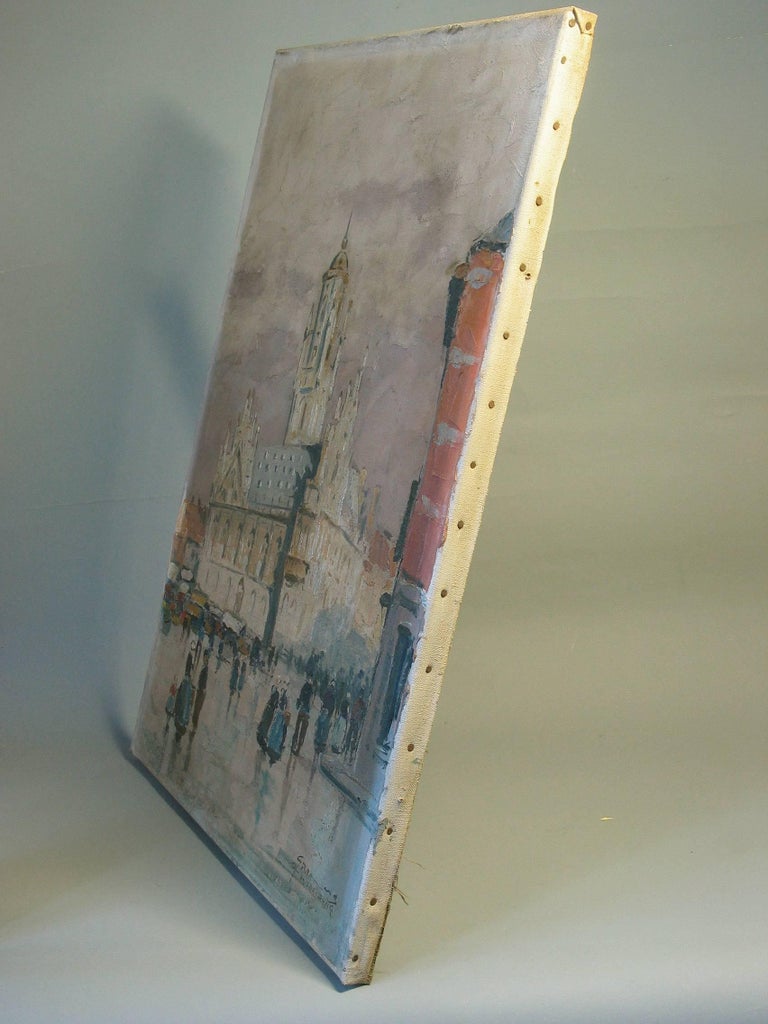 Gerhard Cohn Roemers, Oil on Canvas Painting For Sale at 1stDibs