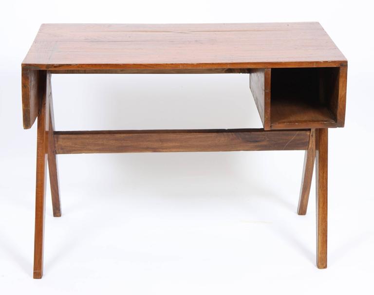 Pierre Jeanneret Office Solid Desk at 1stDibs