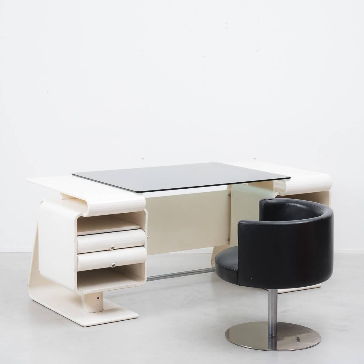 Italian Postmodern Desk and Chair Unknown, 1970s, Italy at 1stDibs ...