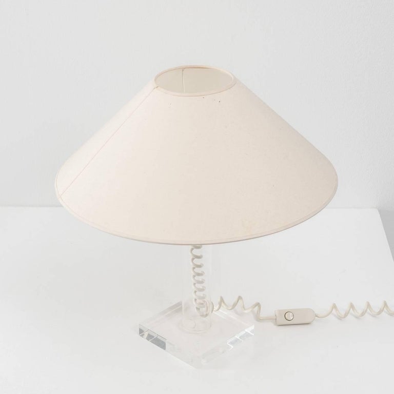 Harco Loor Perspex Lamp, Harco, Netherlands, 1980s at 1stDibs