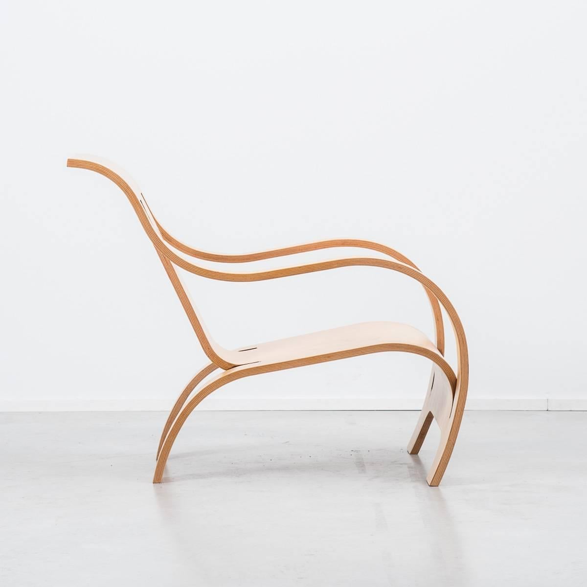 Gerald Summers Plywood Chair Italian Re-Edition, 1998 at 1stDibs ...