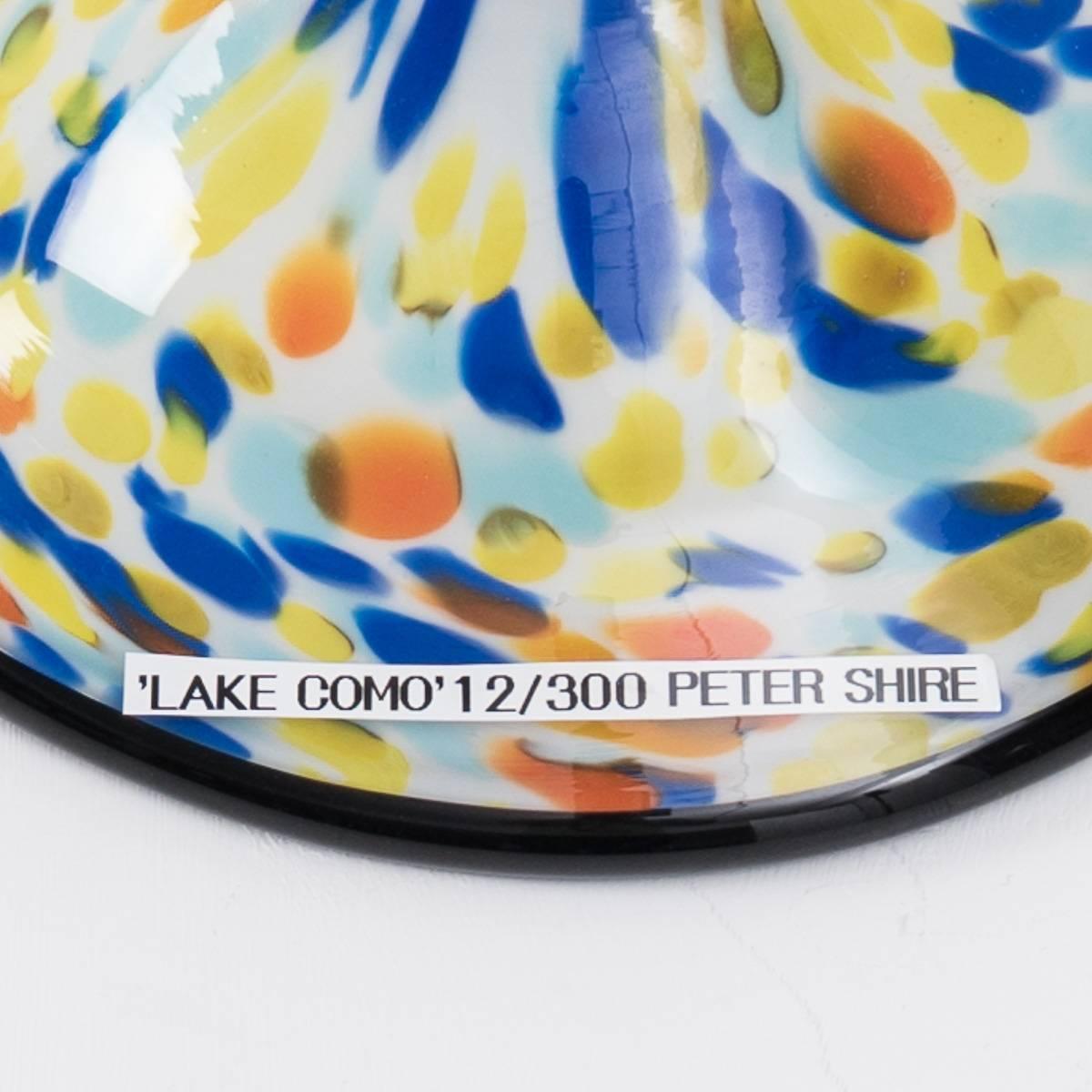 Peter Shire “Lake Como” Vase for Ponti Vivarani at 1stDibs | peter ponti