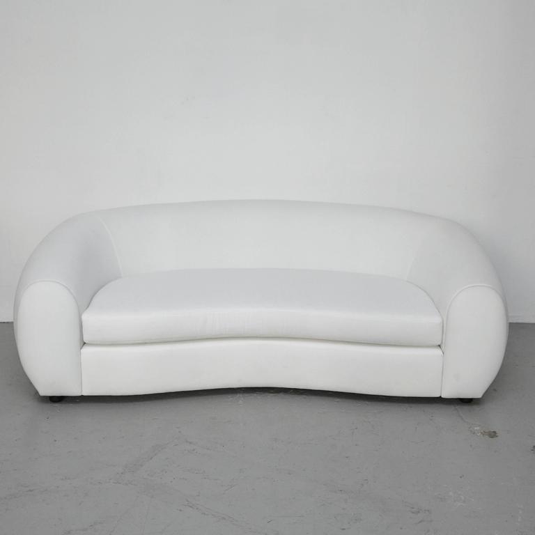 Large Sofa in the Style of Jean Royere at 1stDibs
