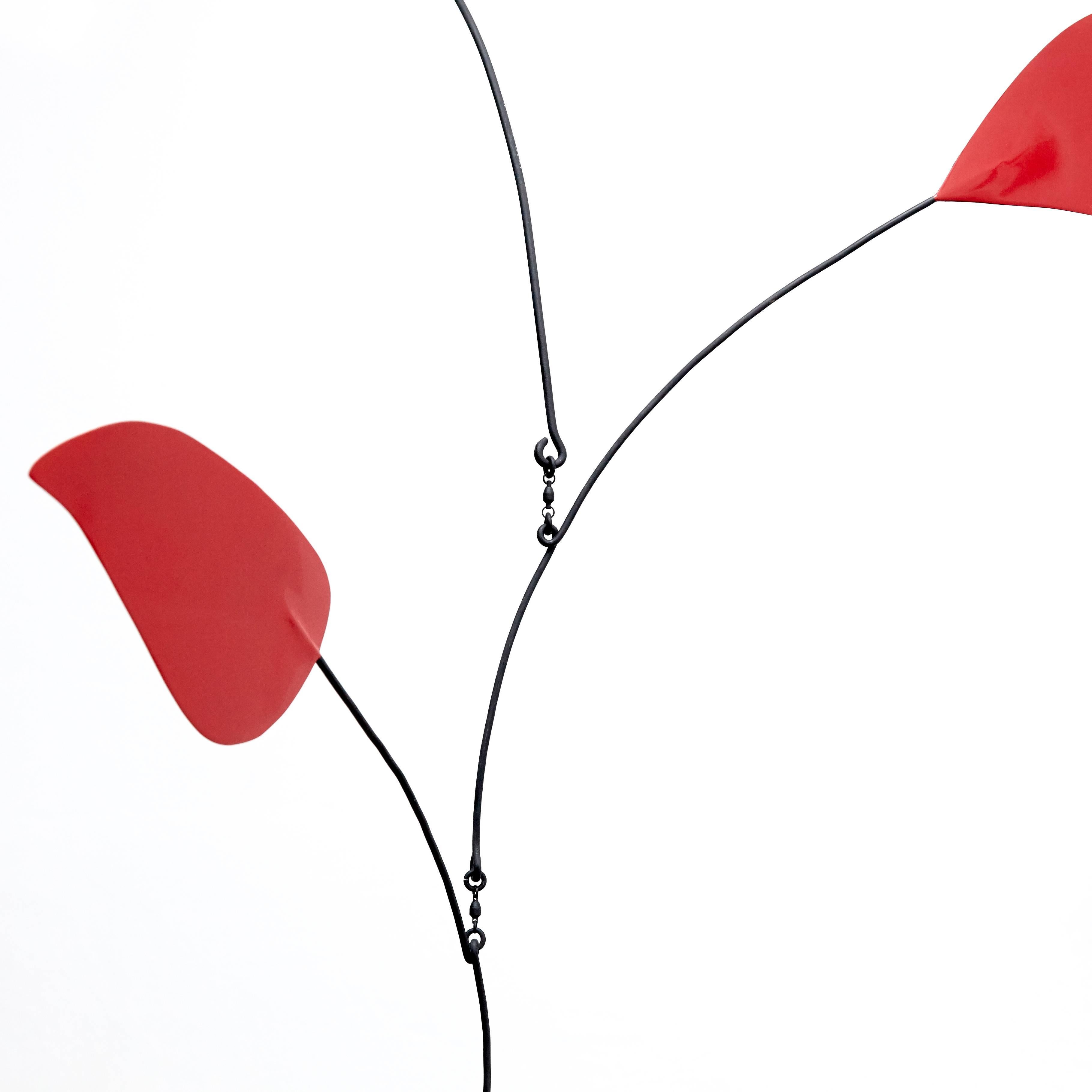 Hanging Sculpture Red at 1stDibs