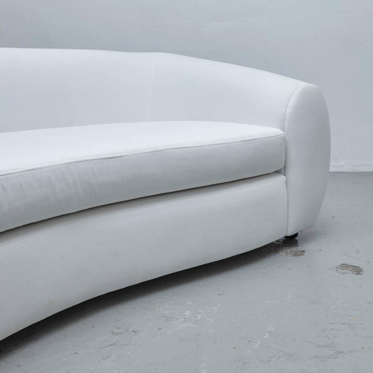 Large Sofa in the Style of Jean Royere at 1stDibs