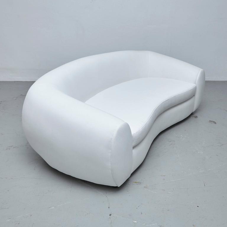 Large Sofa in the Style of Jean Royere at 1stDibs