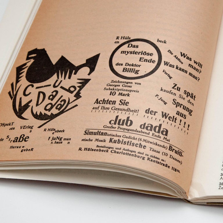 "DADA: Documenting a Movement" 1958 Publication For Sale at 1stDibs