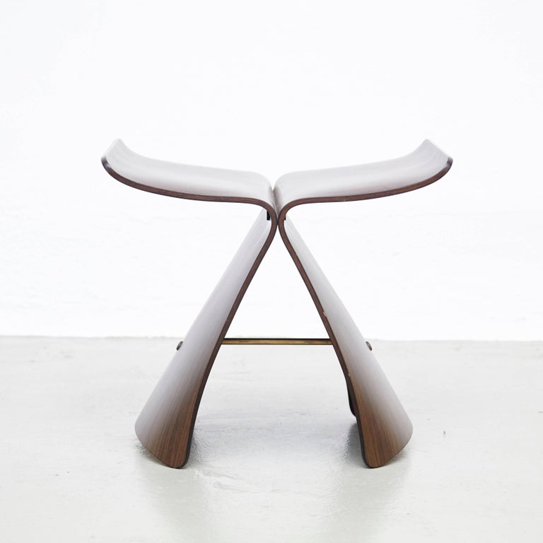 Sori Yanagi Butterfly Stool for Tendo Mokko For Sale at 1stDibs