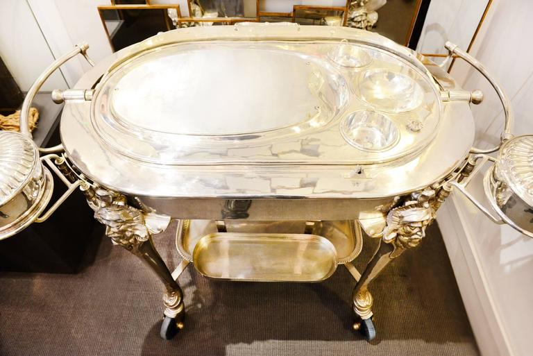 Royal Castle Sheffield EP Trolley Cutting Table at 1stDibs