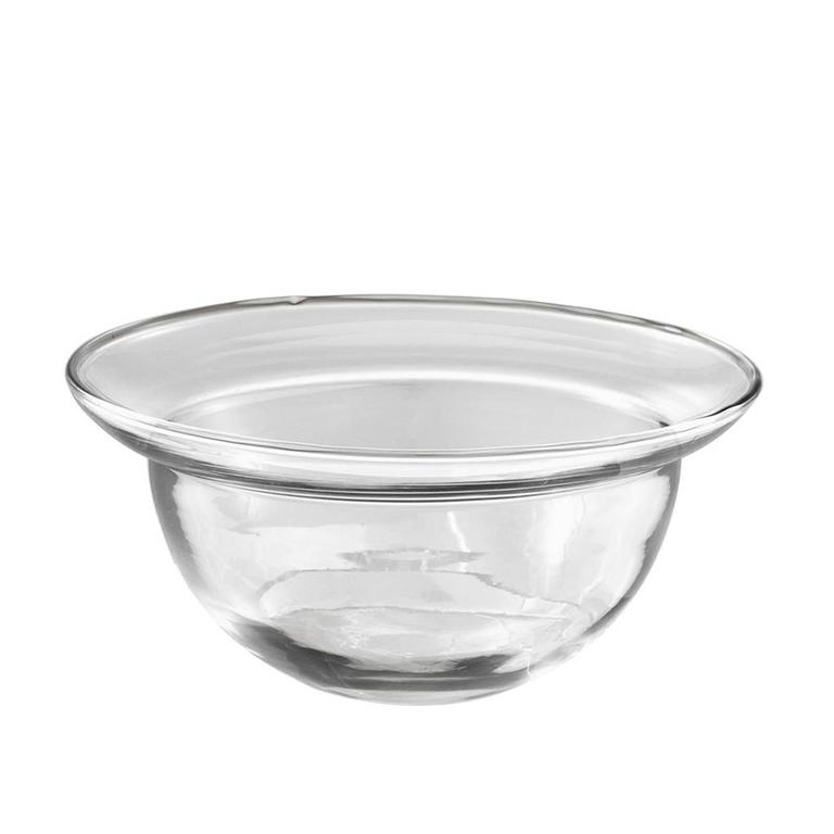Caviar Cup in Nickel Finish and Clear Glass at 1stDibs