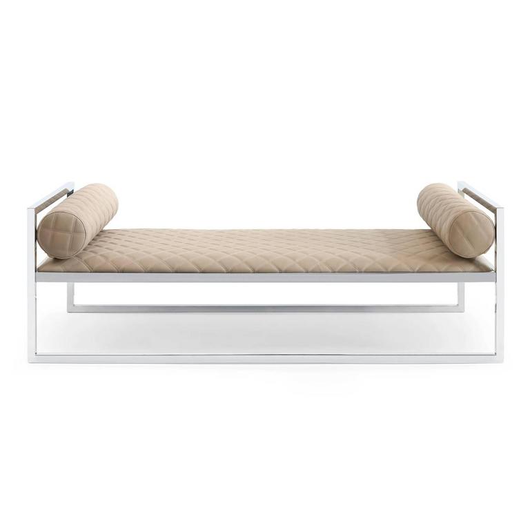 Grand Avenue Daybed in Gold Finish at 1stDibs