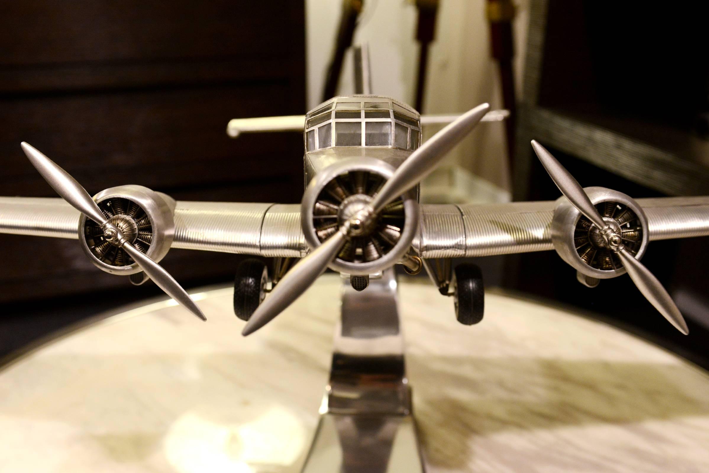 Junker JU-52 Aircraft Reduced Model Scale Model, 1932 at 1stDibs ...