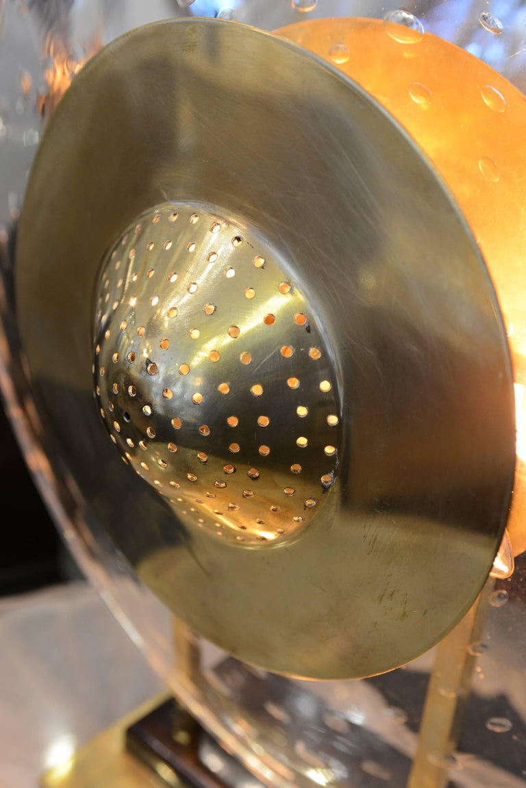 Discus Table Lamp in Murano Glass at 1stDibs