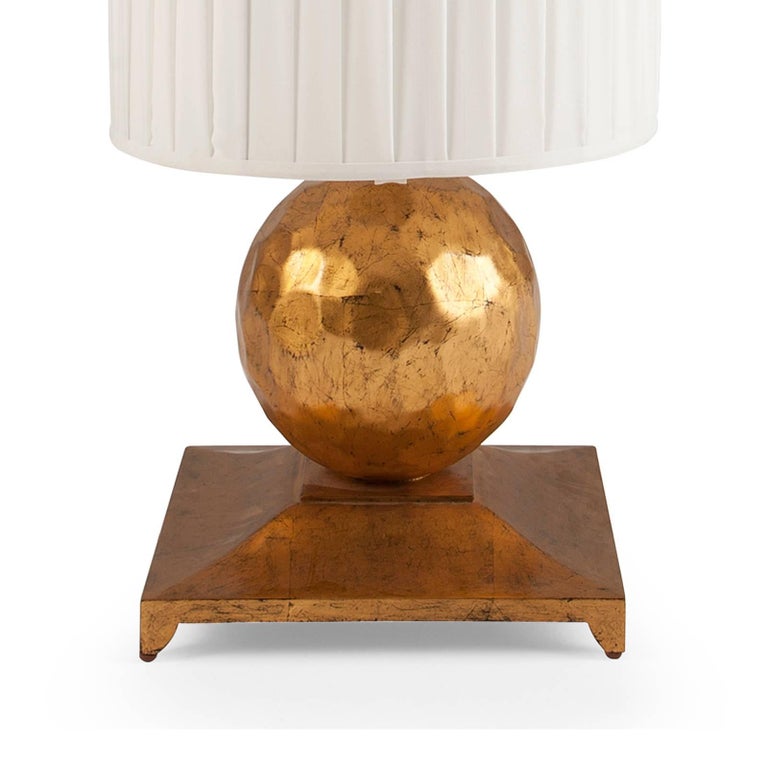 Turner Table Lamp in Oro Nero Gold Finish For Sale at 1stDibs