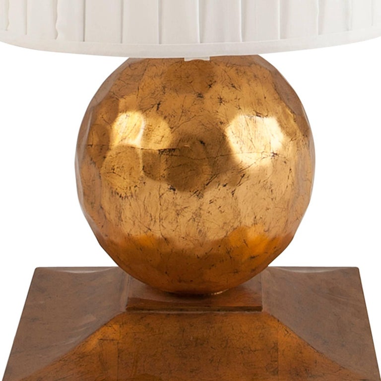 Turner Table Lamp in Oro Nero Gold Finish For Sale at 1stDibs