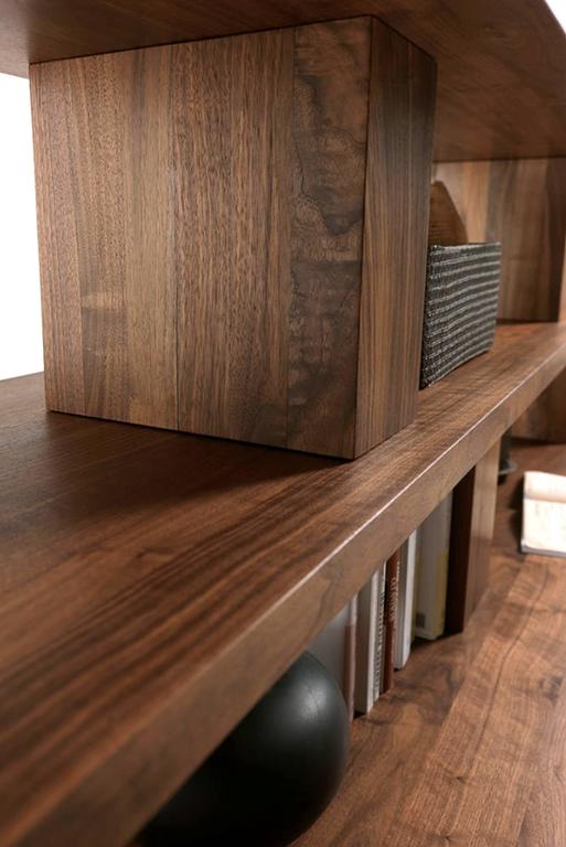 Bookshelf Books in Solid Walnut Wood For Sale at 1stDibs | walnut ...