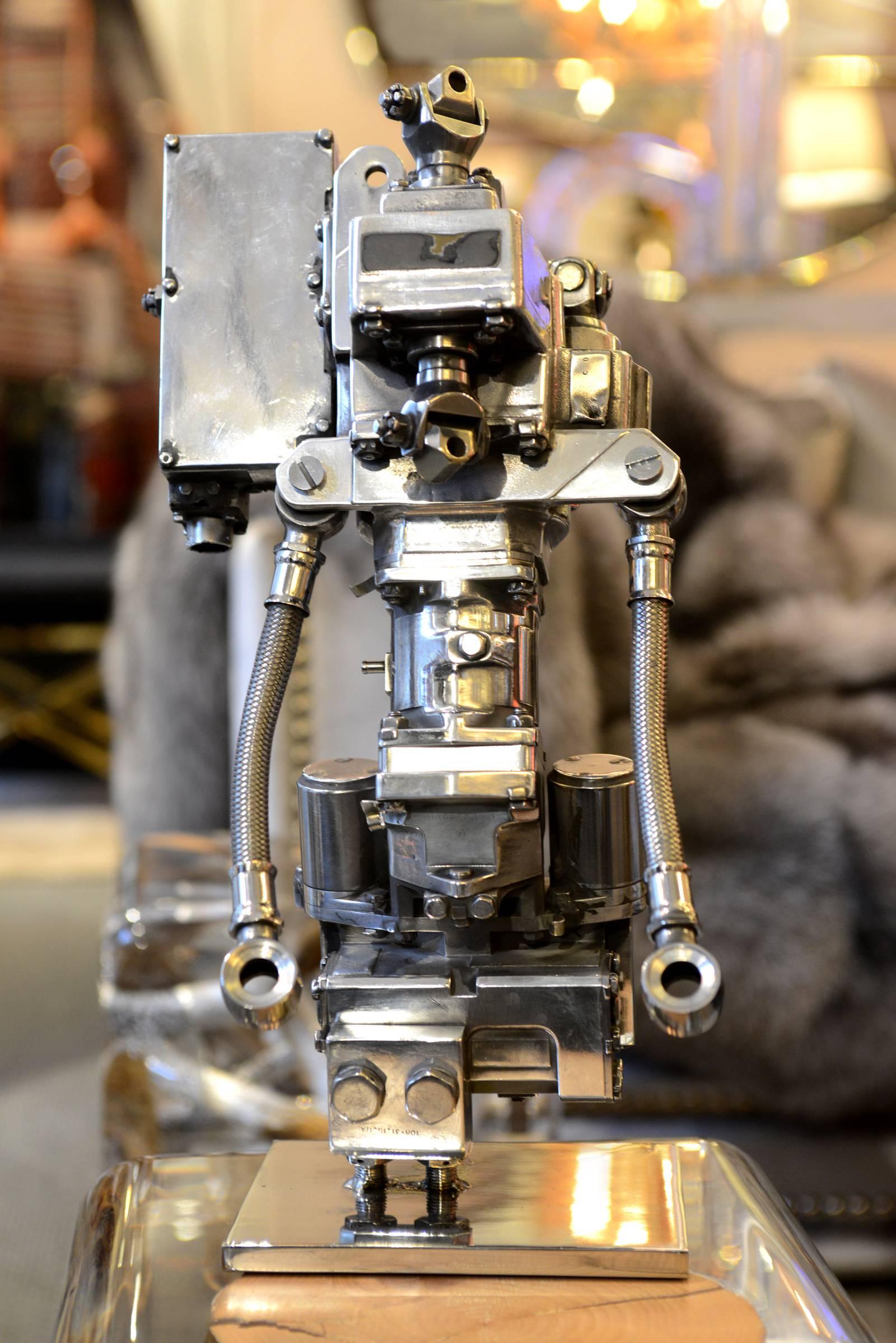 Robot Falcon 900 Sculpture Verrin For Sale at 1stDibs | robot falcon ...