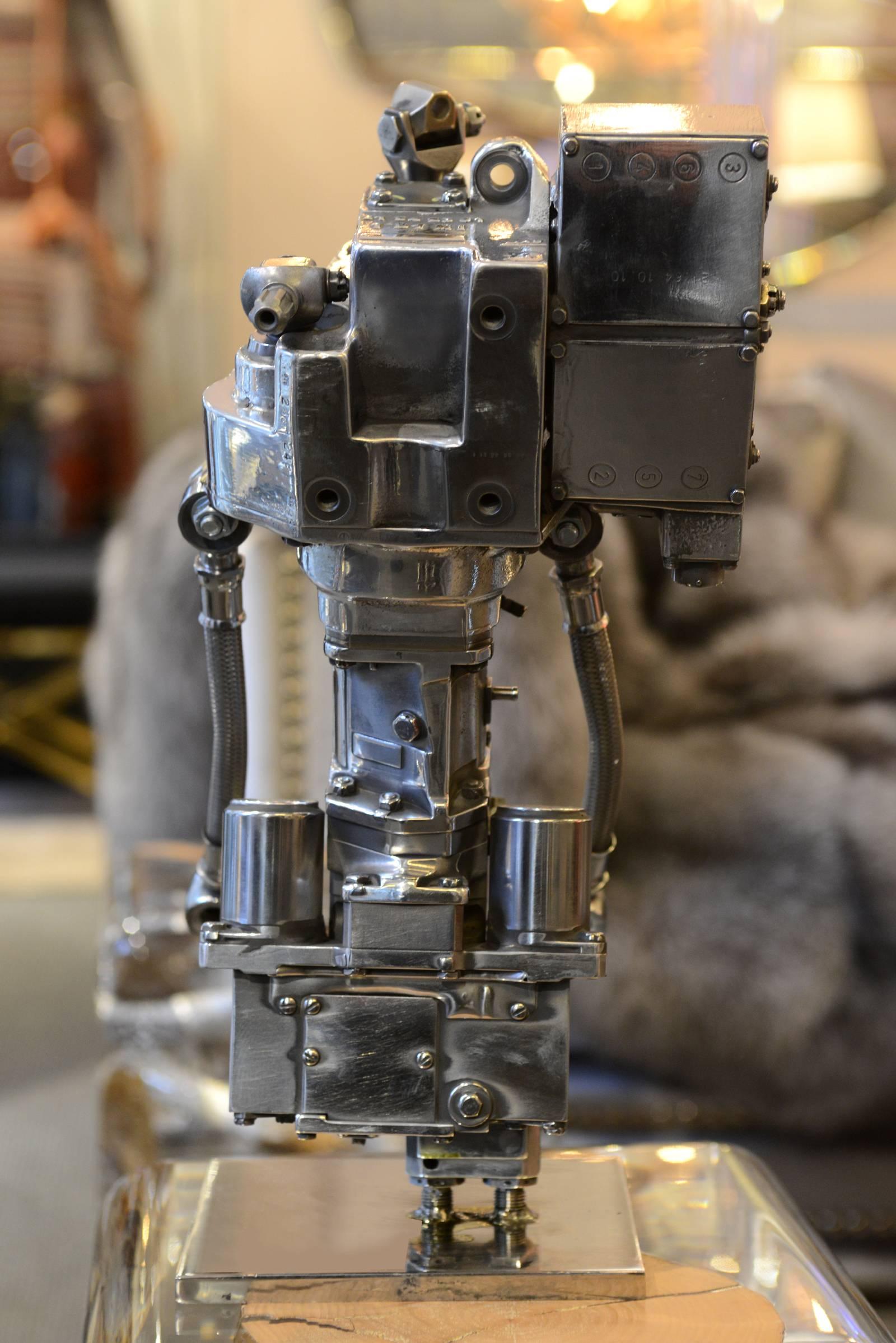 Robot Falcon 900 Sculpture Verrin For Sale at 1stDibs | robot falcon ...