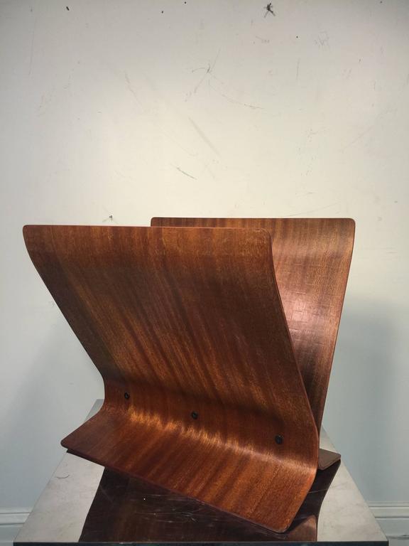 Magnificent Modern Bentwood Magazine Rack by Paul Rowan for Umbra For ...