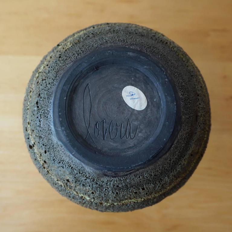 James Lovera Lava Glaze Ceramic Vase For Sale at 1stDibs