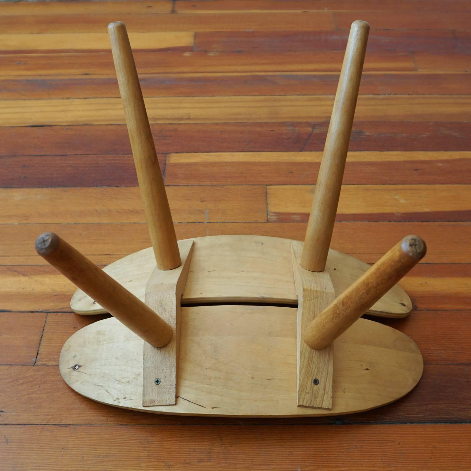 Modernist Japanese Stool at 1stDibs