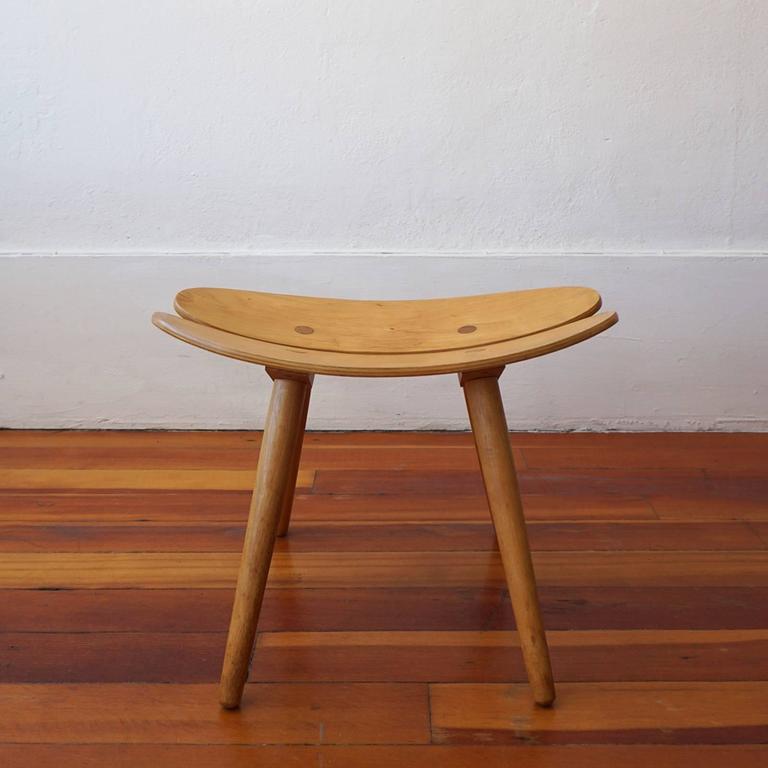 Modernist Japanese Stool at 1stDibs