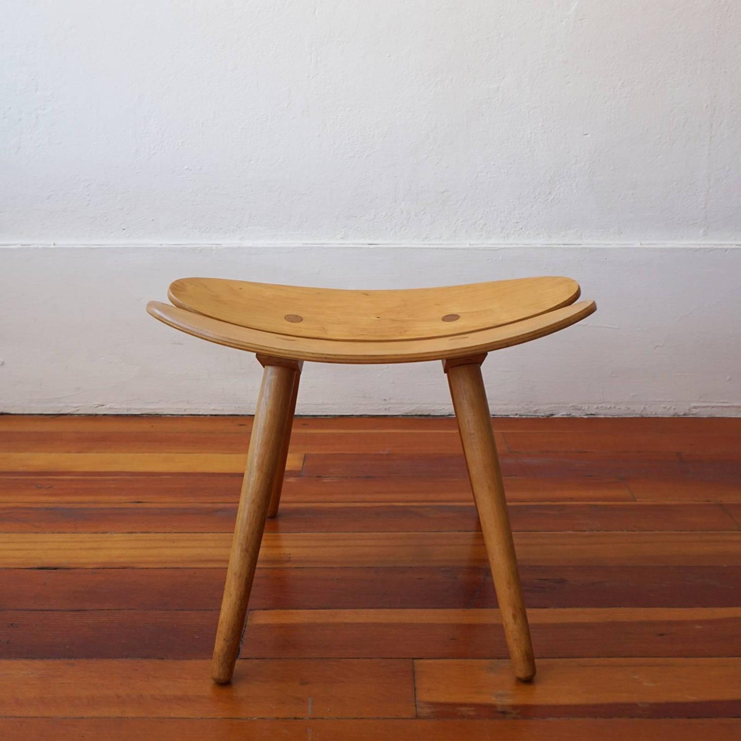 Modernist Japanese Stool at 1stdibs