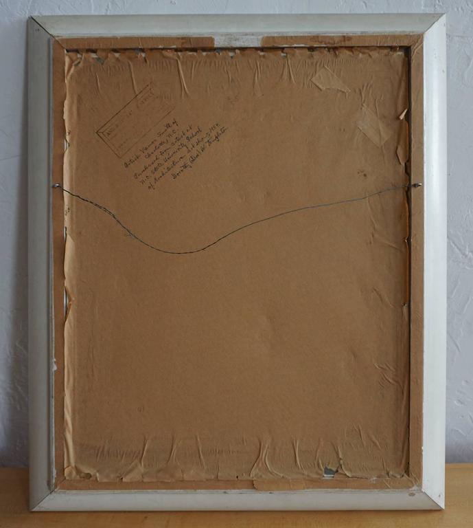 Abstract Painting on Board by Vernon Smith, 1954 at 1stDibs