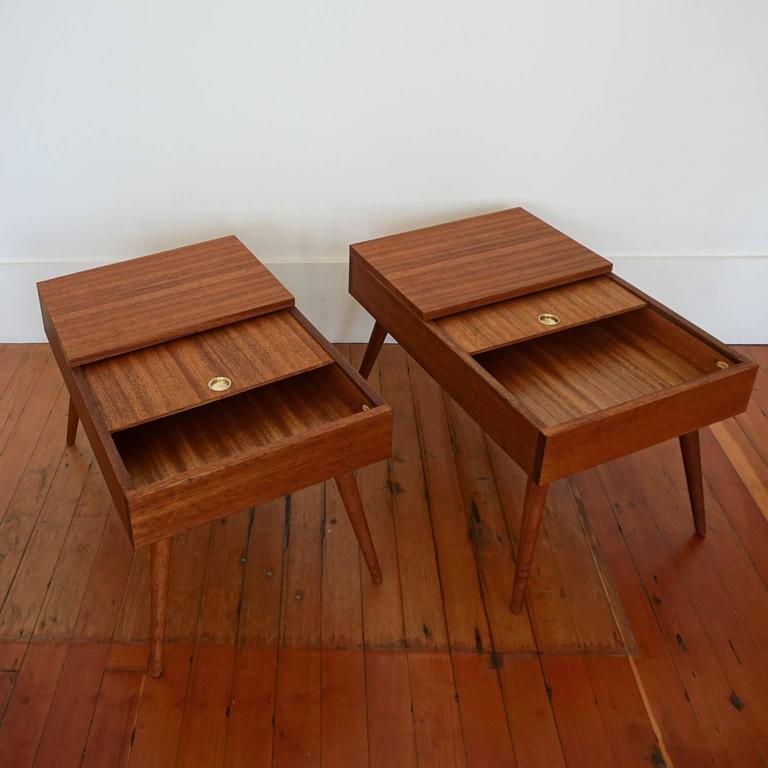 1950s End Tables by John Keal for Brown Saltman at 1stDibs