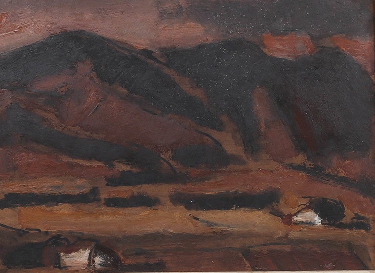 20th Century Josef Herman Landscape Painting For Sale at 1stDibs ...